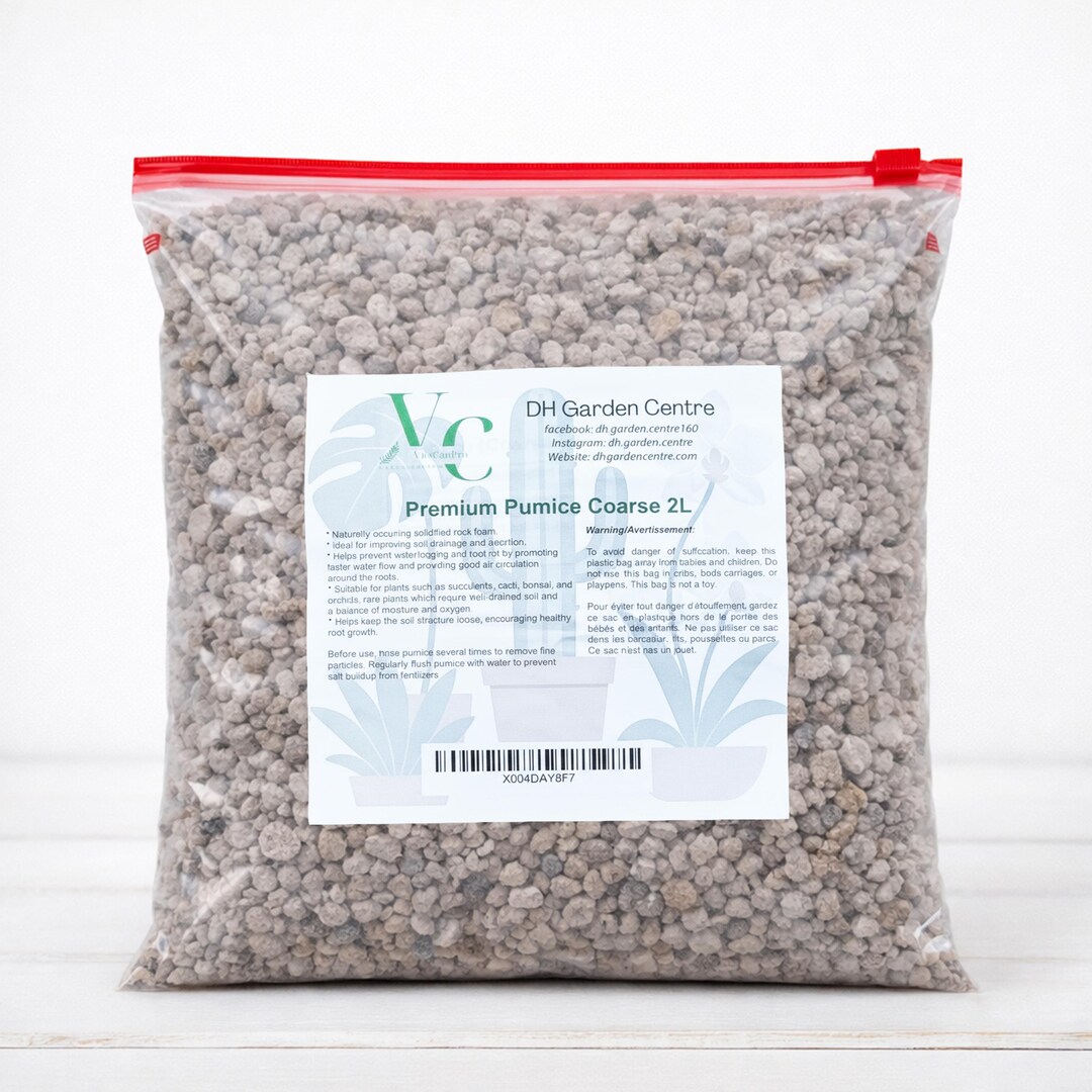 Premium Pumice for Plants – Monstera and Philodendron Plant – Natural ...