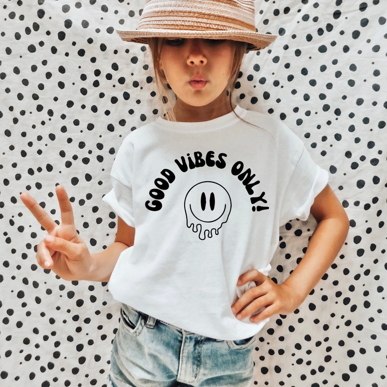 Good Vibes Smiley Face Svg, Svg, Good Vibes Svg - Etsy