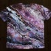Custom Geode Style Hand Tie Dye Tshirt - Etsy