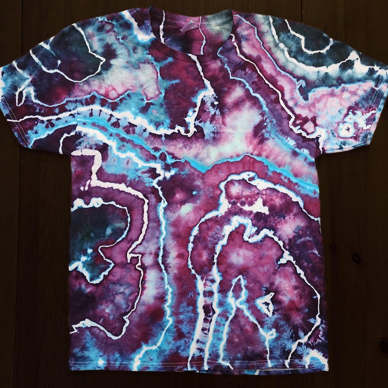 Ice Geode Tie Dye - Etsy
