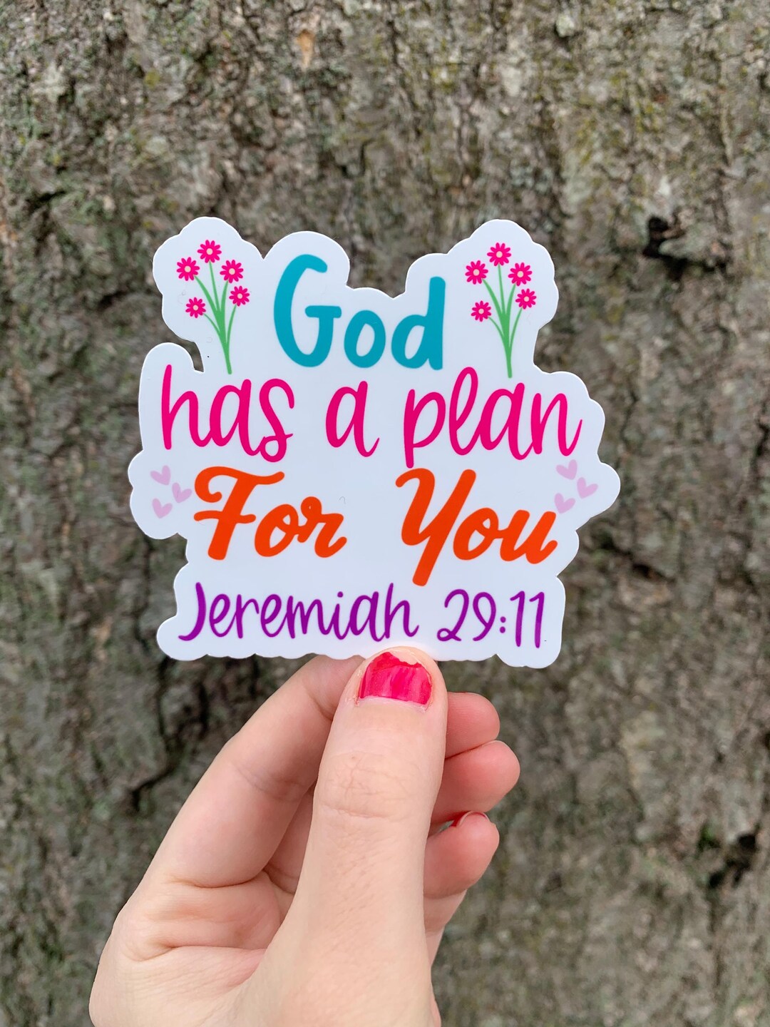 Jeremiah 29:11 Bible Verses Scripture Stickers Faith Stickers Fruit of ...