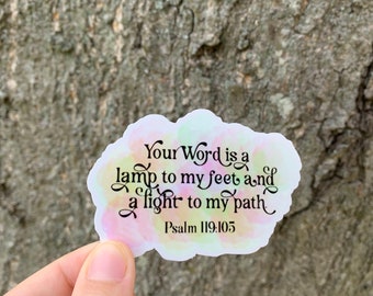 Watercolor Bible Verses Scripture Stickers Faith Stickers Fruit of the ...