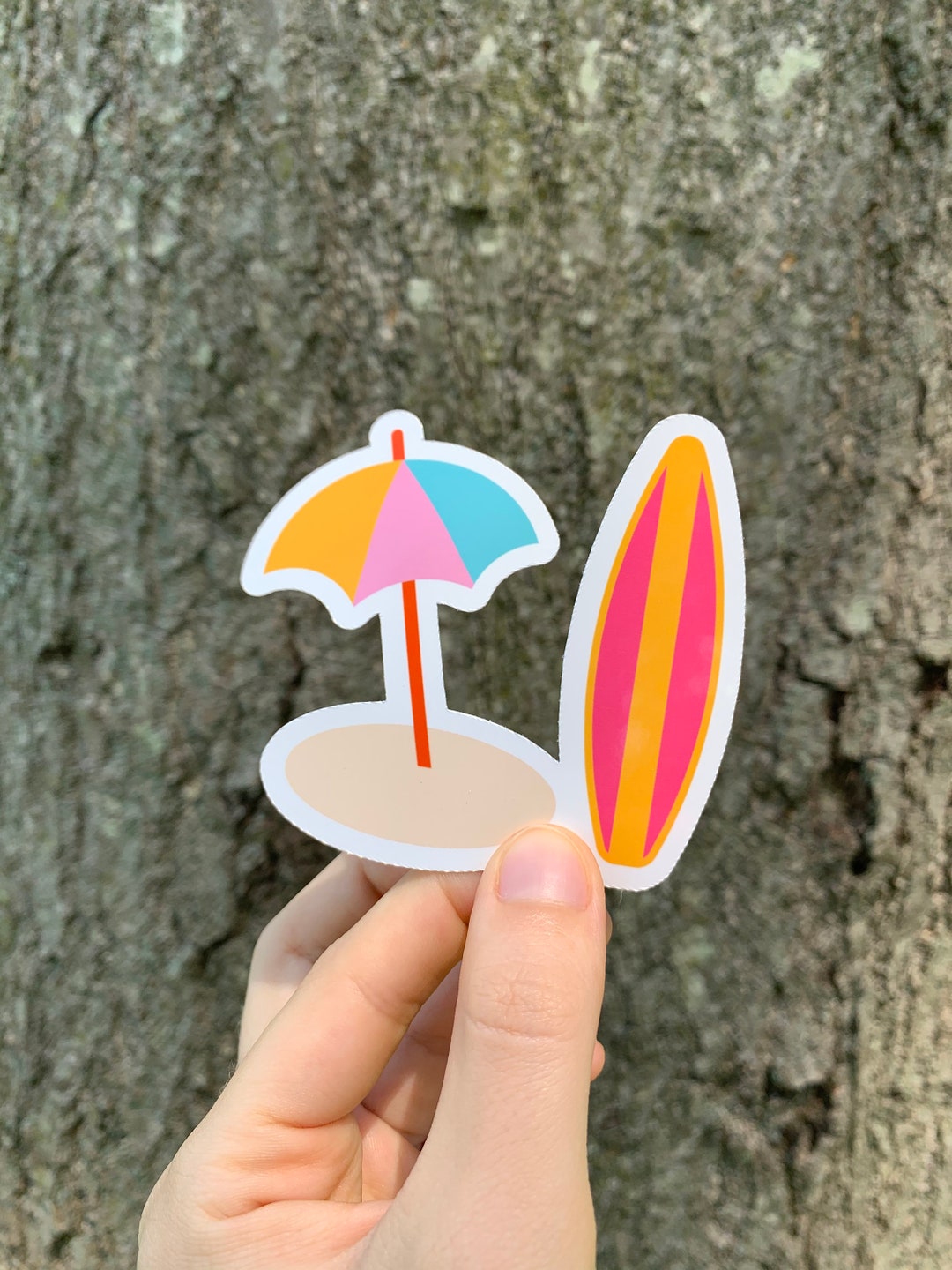 Summer Stickers Summer Vibes Beach Stickers Hello Summer Tropical ...