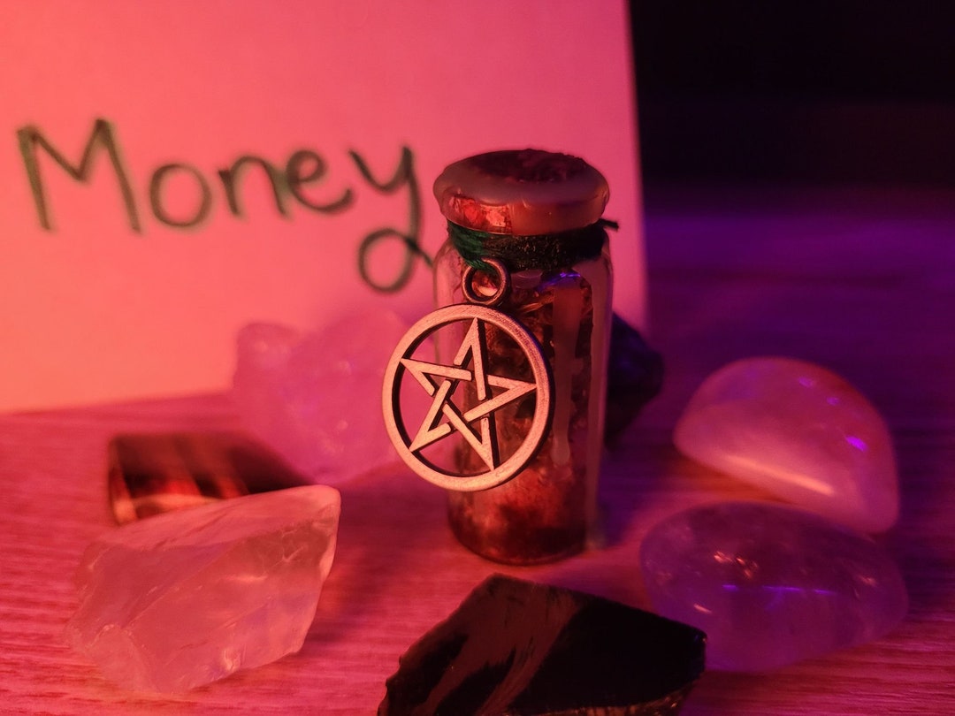 Money Spell Jar - Etsy