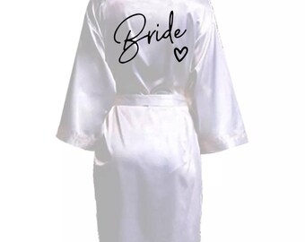 Team Bride Robe - Etsy