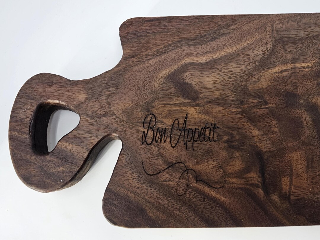 Small Charcuterie Board With Bon Appetit Engraving - Etsy