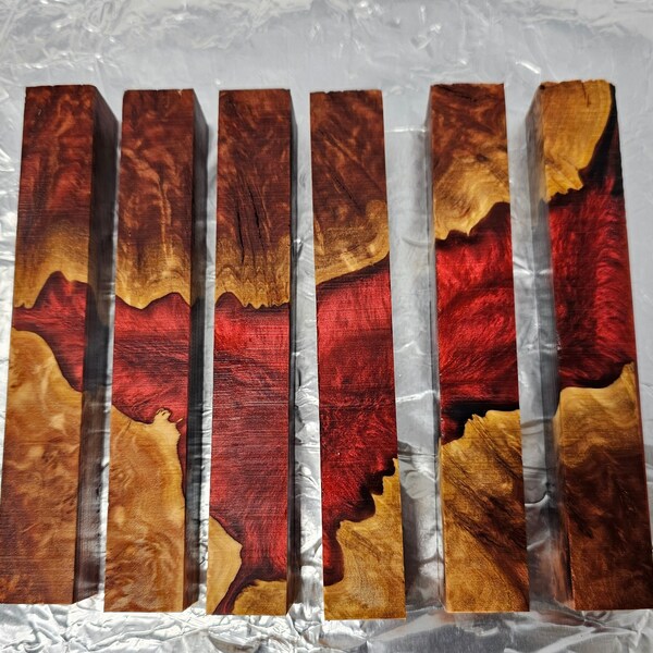 Burl Epoxy Pen Blanks - Etsy