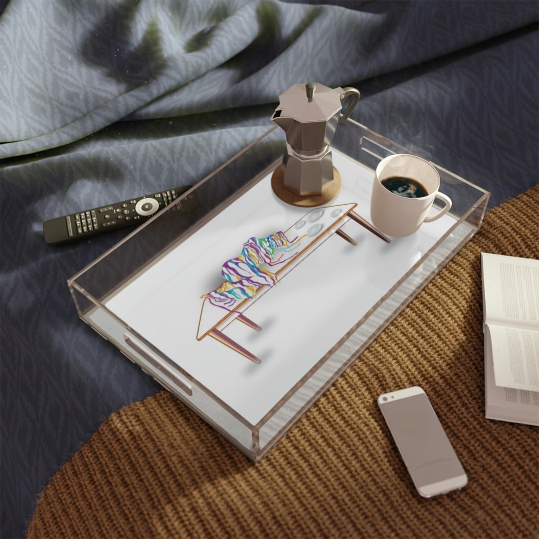 Acrylic Serving Tray - Etsy