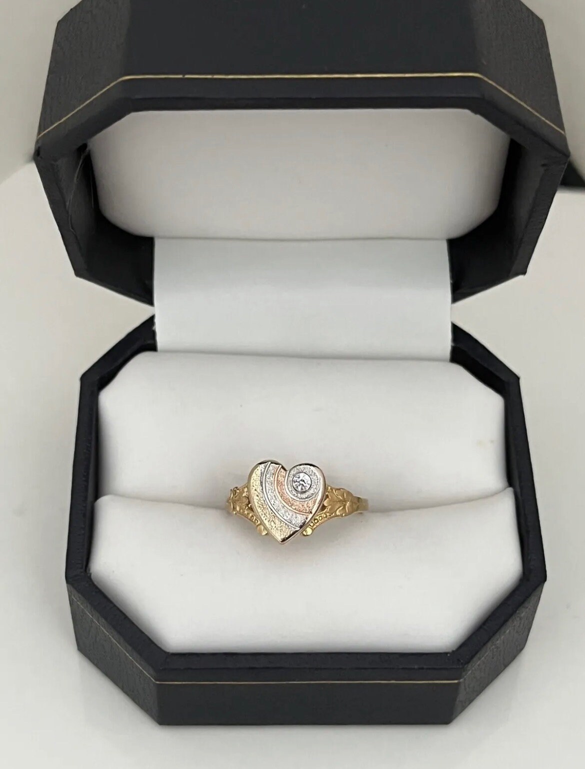 Vintage Uncas Ring 14K Gold Electroplate Mid-century Modern Cocktail ...