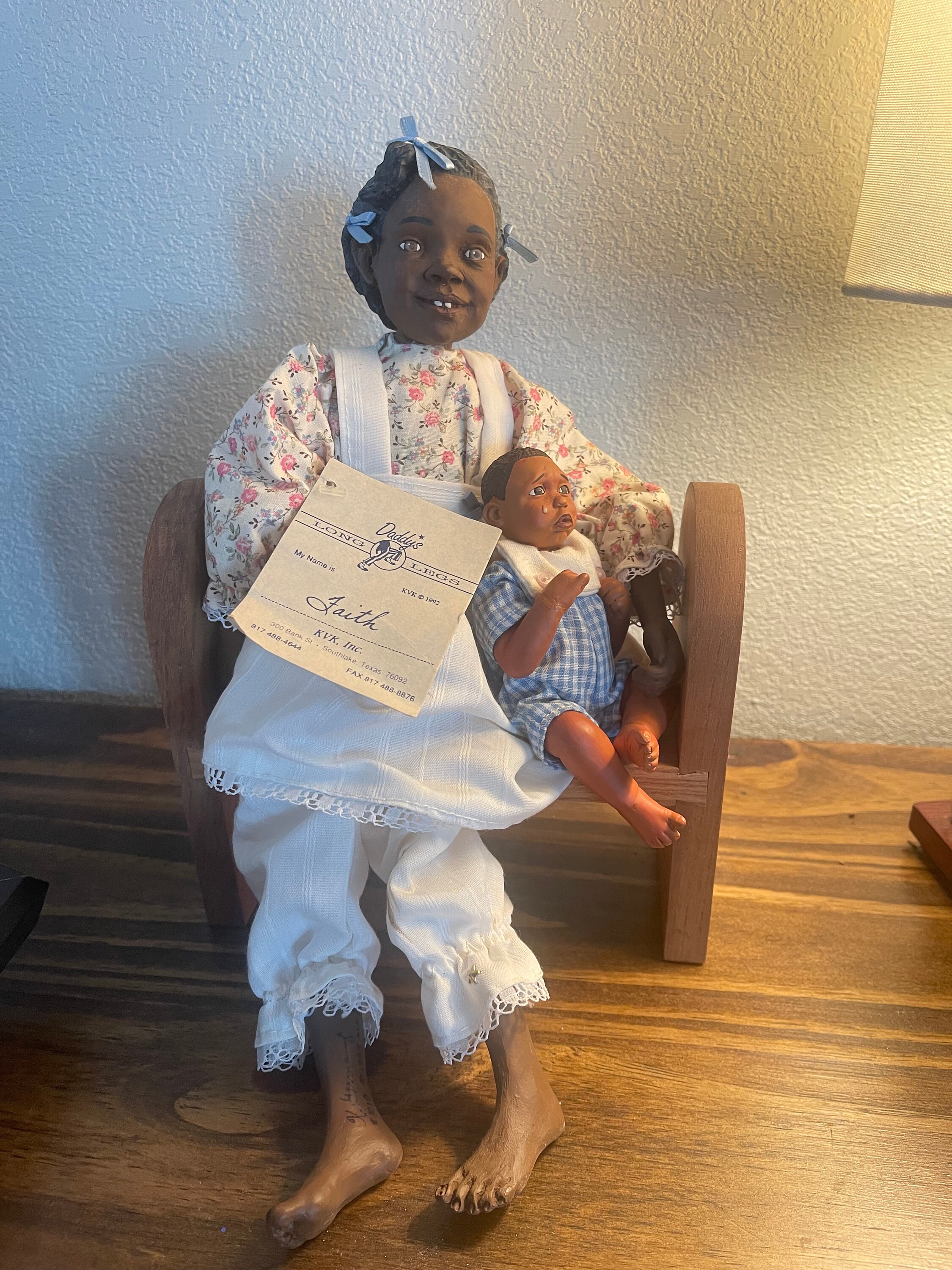 Original Signed Daddy Long Legs Doll, Faith - Etsy