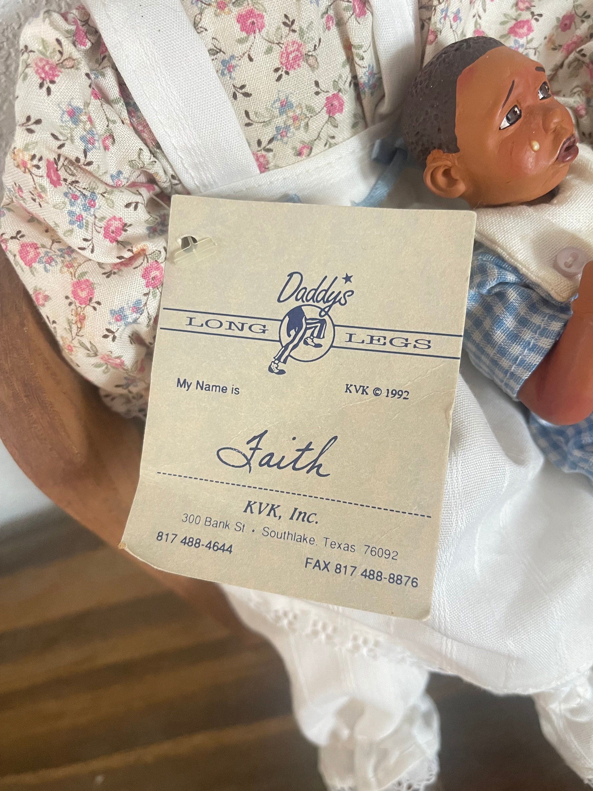 Original Signed Daddy Long Legs Doll, Faith - Etsy