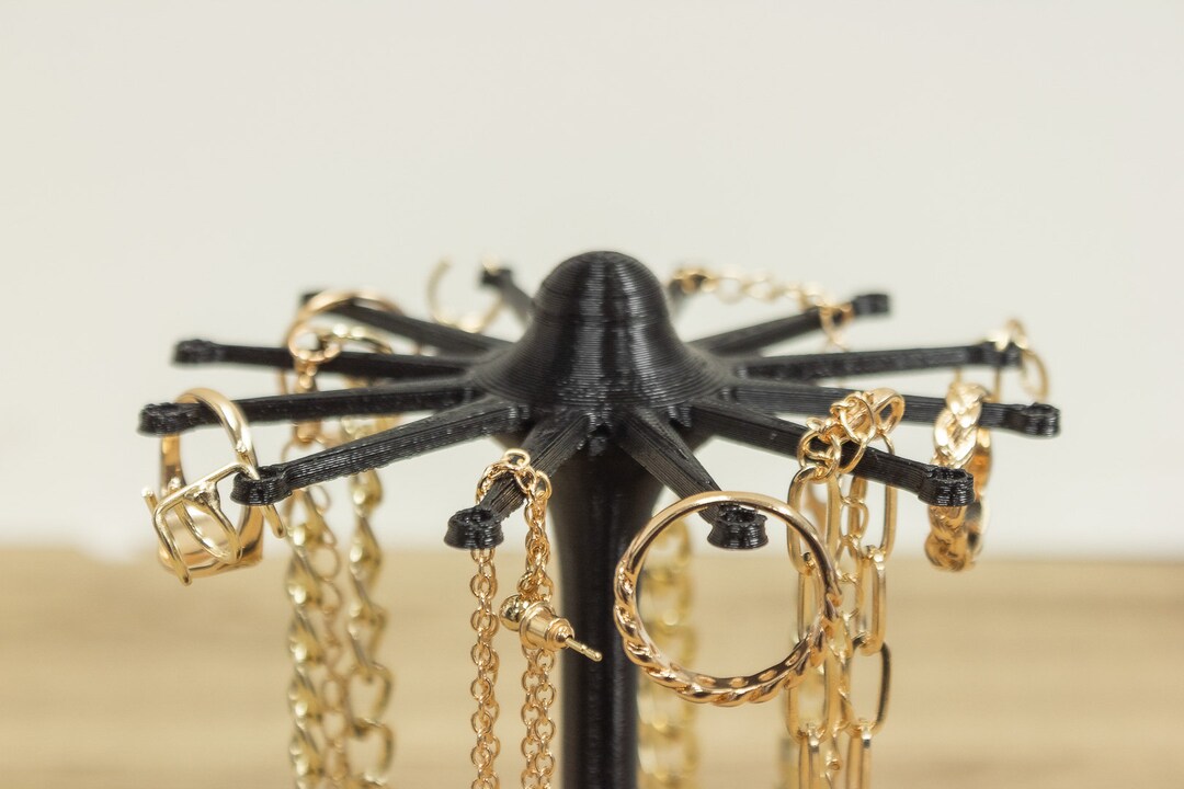 Jewelry Carousel Display Gift for Wife Decor, Office, Room, Closet ...