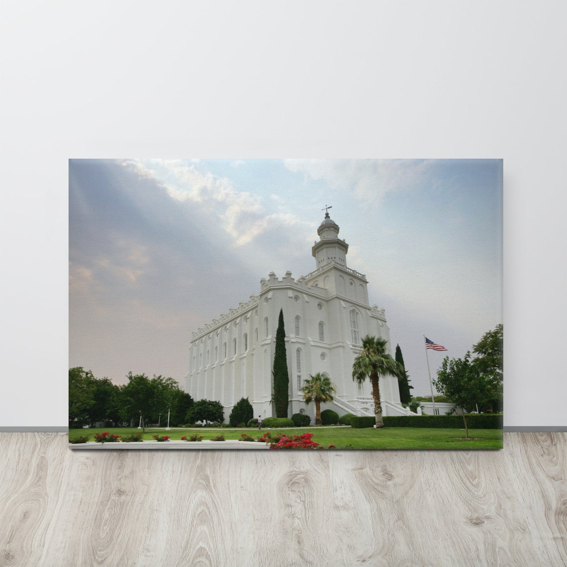 St George Utah Temple Digital Download. LDS Wall Art, Utah LDS Temples ...