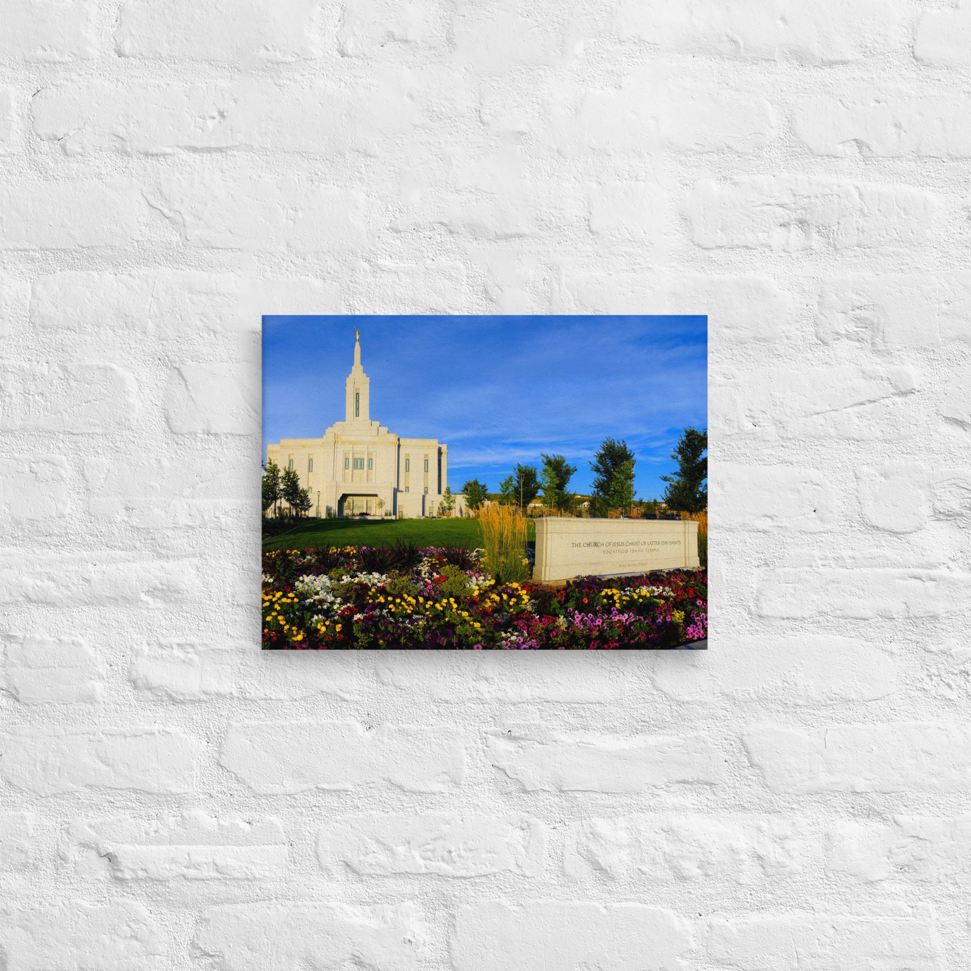 Pocatello Idaho LDS Temple, LDS Wall Art, Utah LDS Temples - Etsy