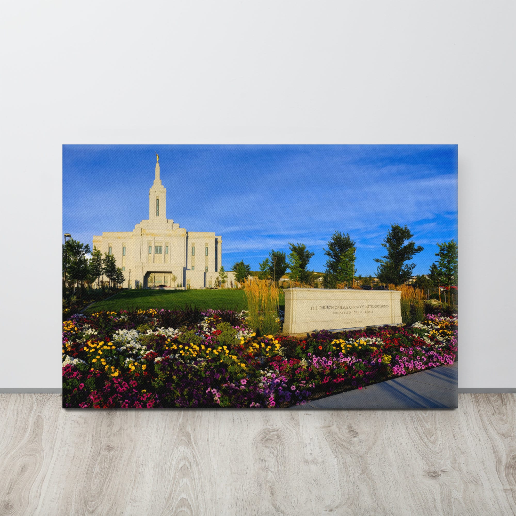 Pocatello Idaho LDS Temple, LDS Wall Art, Utah LDS Temples - Etsy