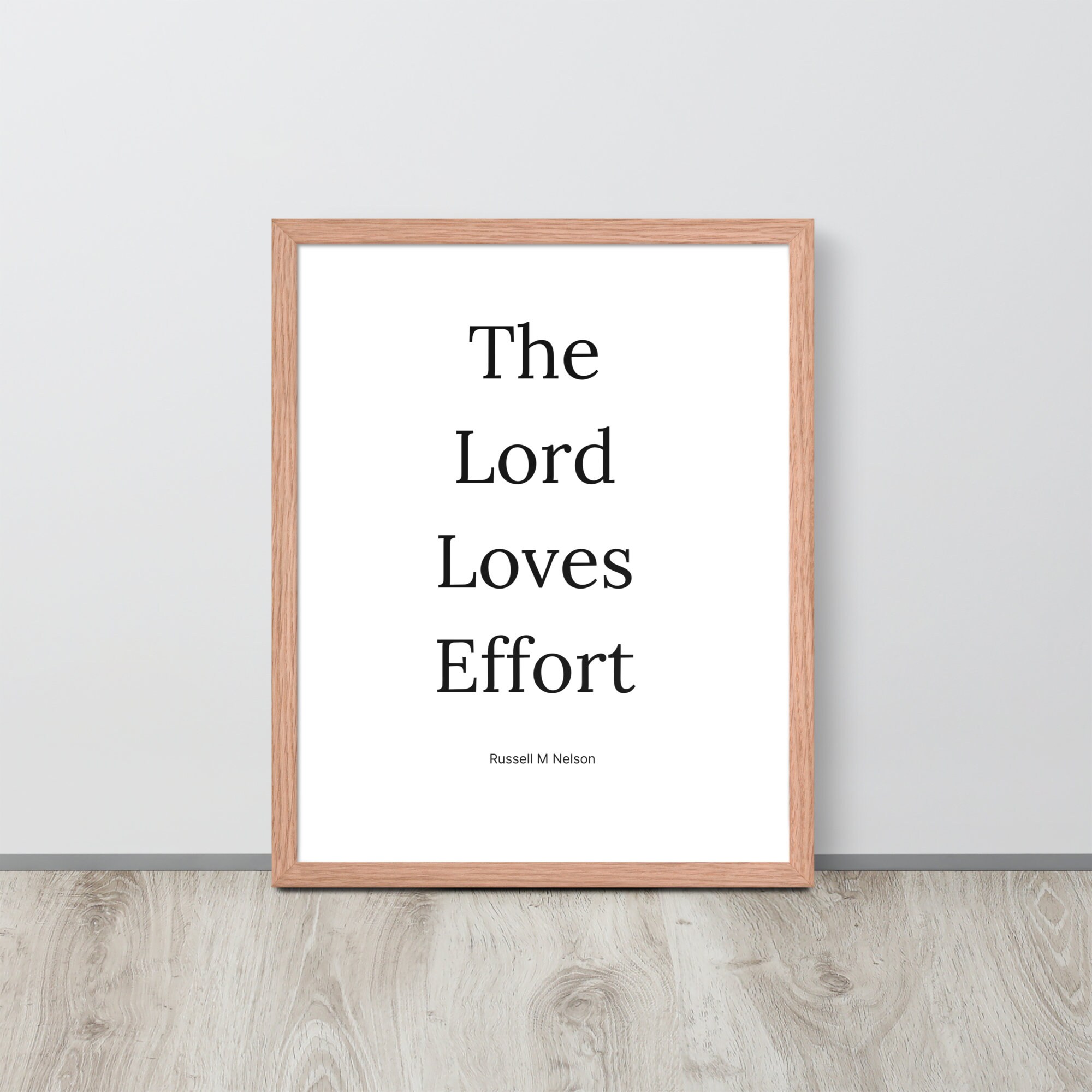 The Lord Loves Effort LDS Sayings, Lds Art, Mormon Art, Latter Day ...