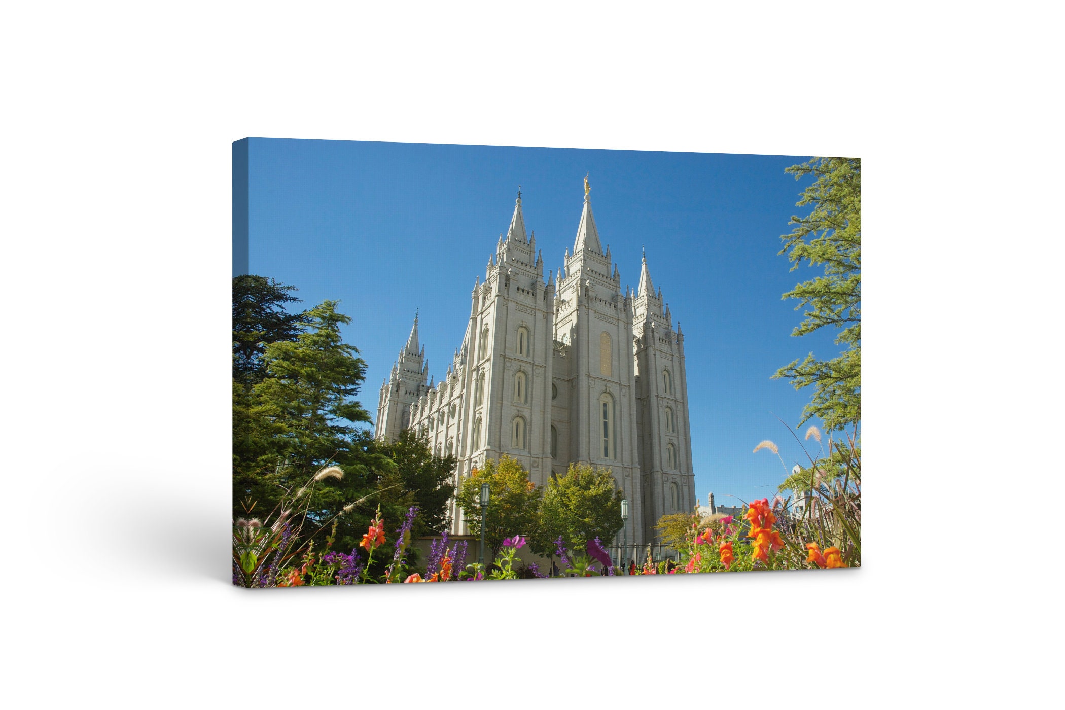 Salt Lake City Temple Print. - Etsy