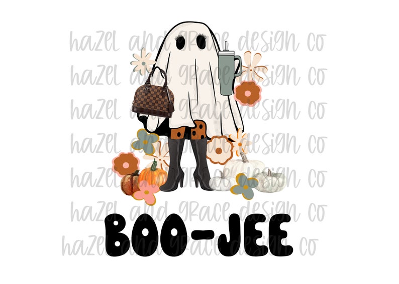 Boojee Ghost Digital PNG Download - Etsy