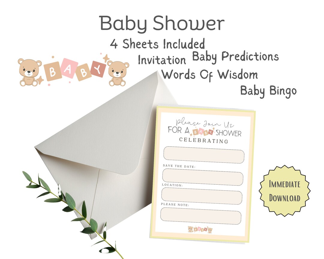 Here Comes Baby: Planner & More Instant Download - Etsy