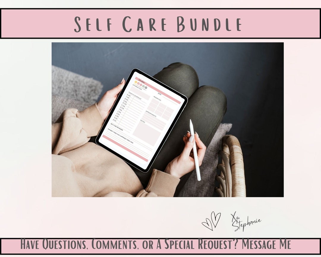 Digital Planner Bundle: Printable, Downloadable - Tracker, Scheduler ...