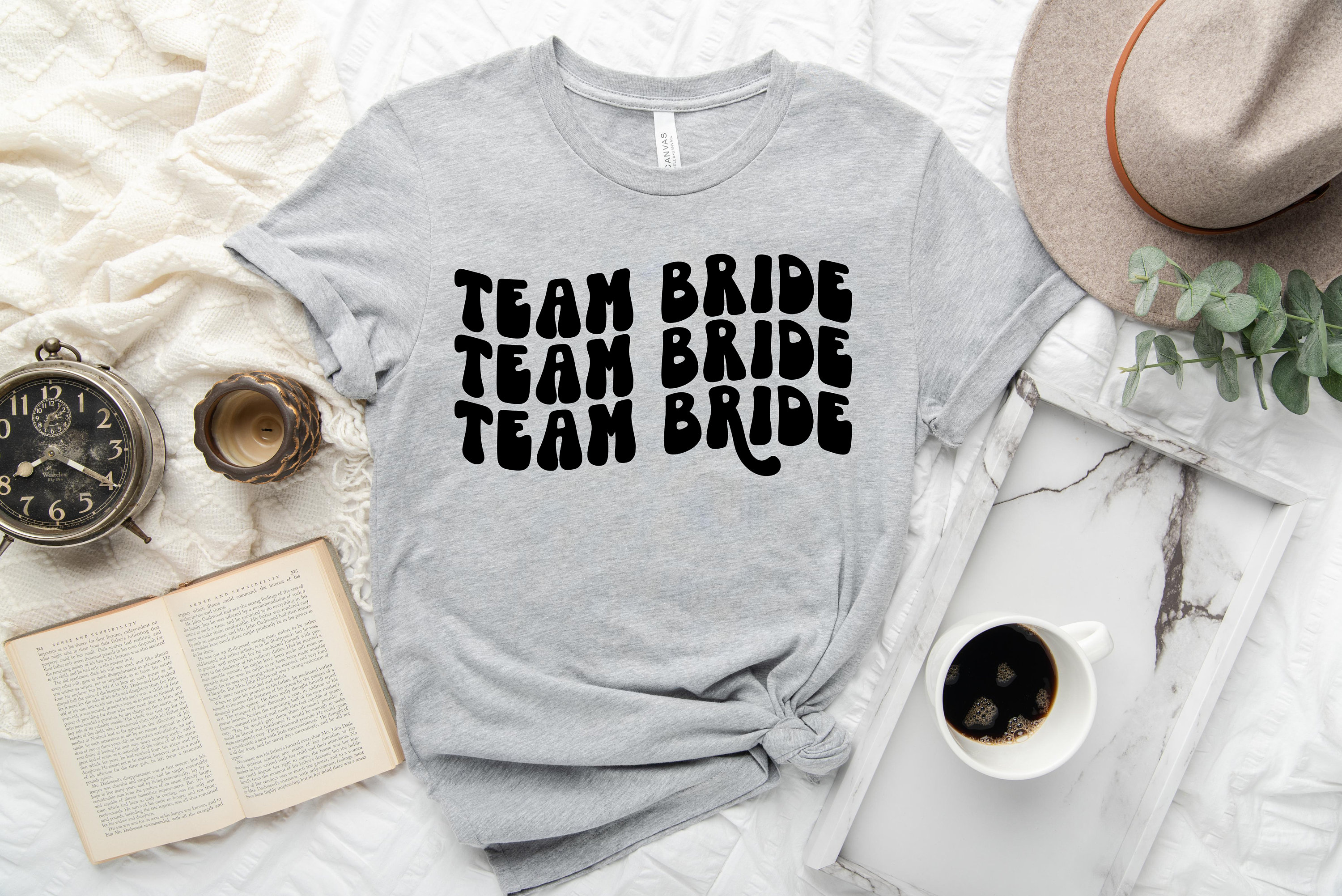 Team Bride Shirt Bride Squad Shirt Bride Tee Bridesmaid - Etsy