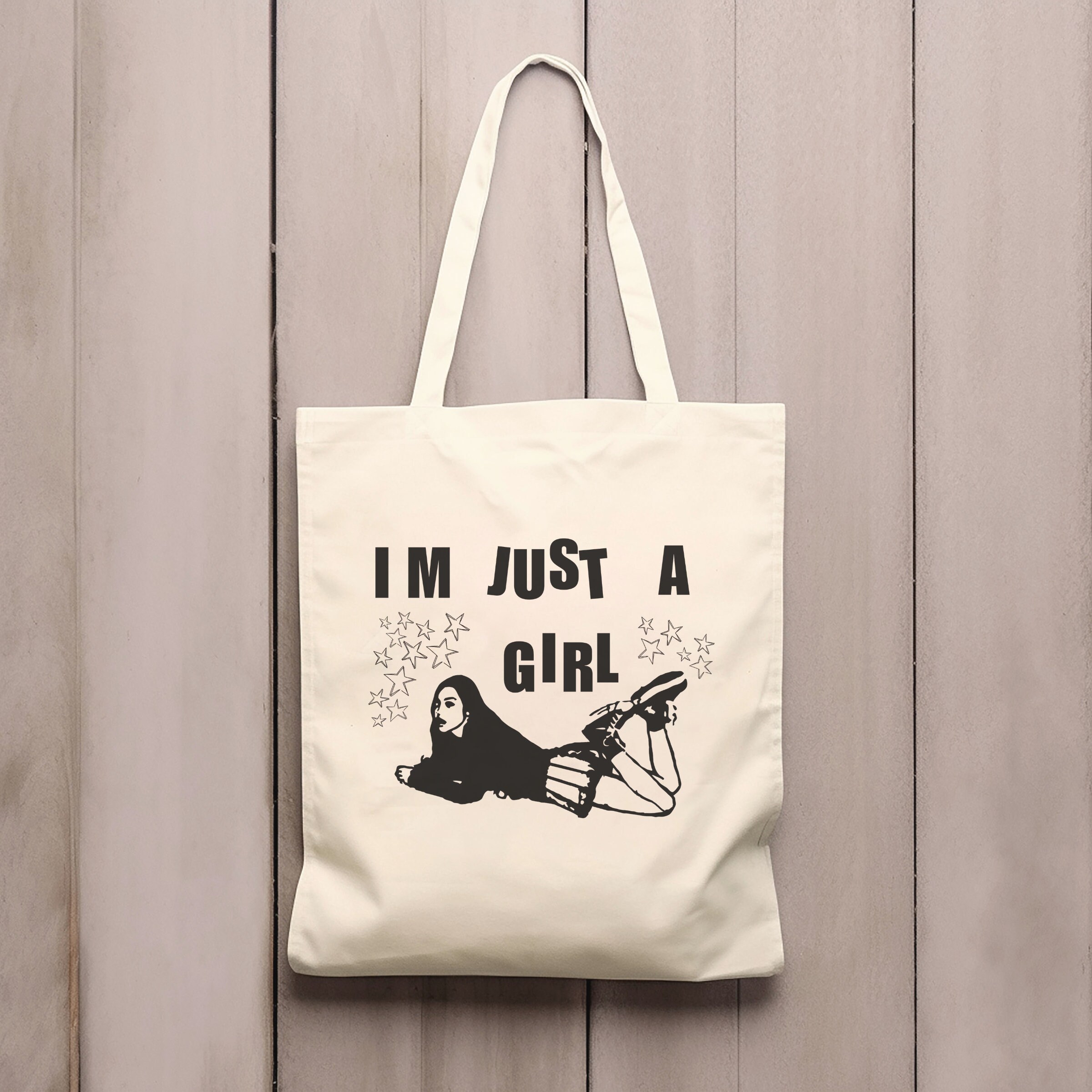 Olivia Rodrigo Guts World Tour Tote Bag, GUTS Merch, I'm Just A Girl ...