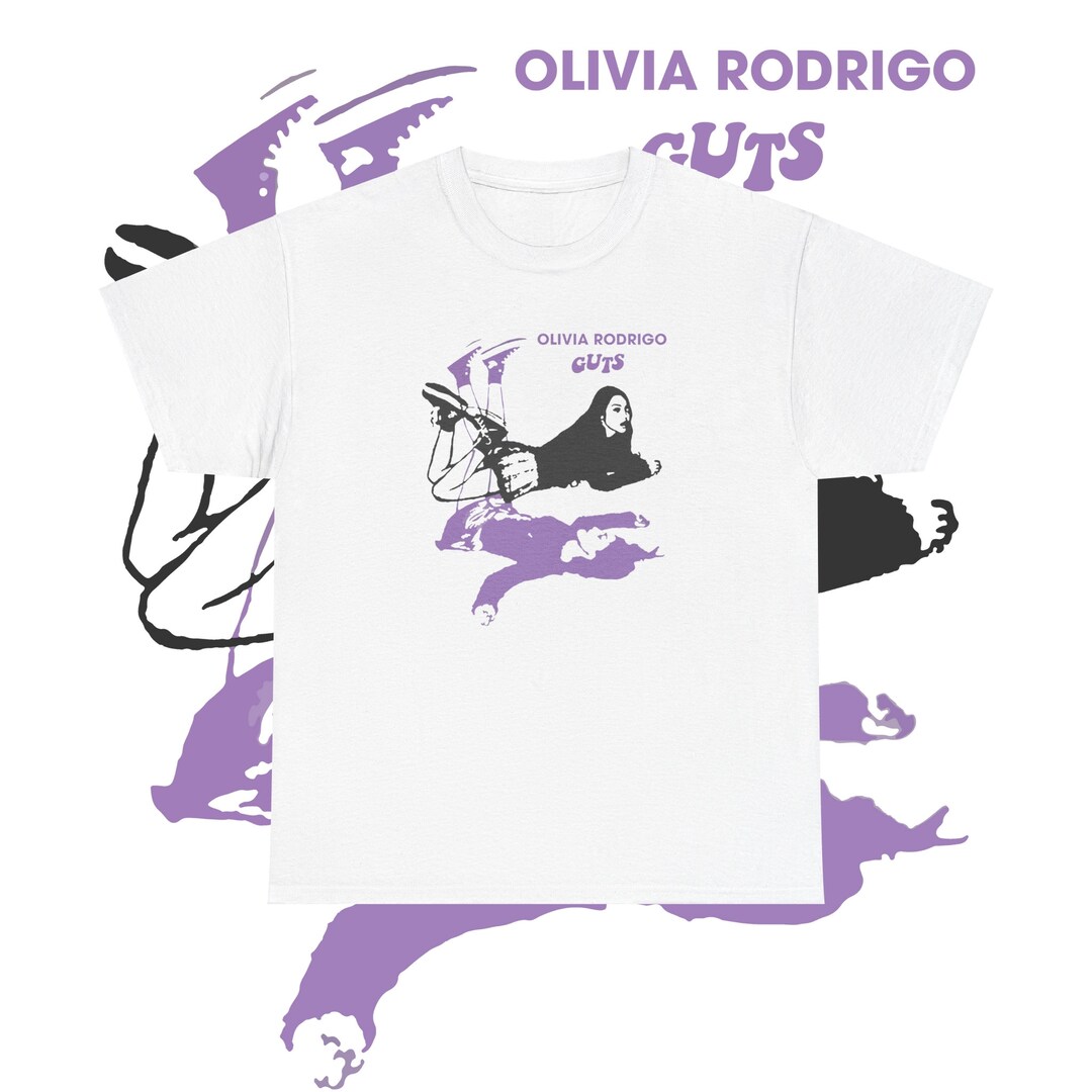 Olivia Rodrigo GUTS Merch Tshirt, Olivia Rodrigo GUTS Worldtour - Etsy ...