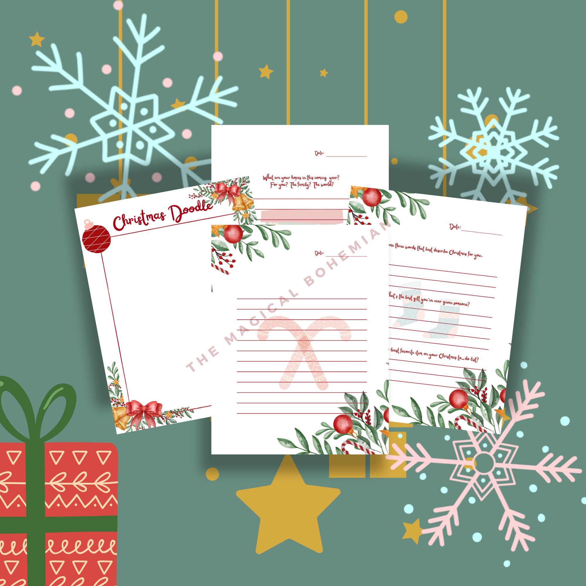 HOLIDAY BUNDLE SAVINGS!! | Beautiful Holiday Christmas Planner ...
