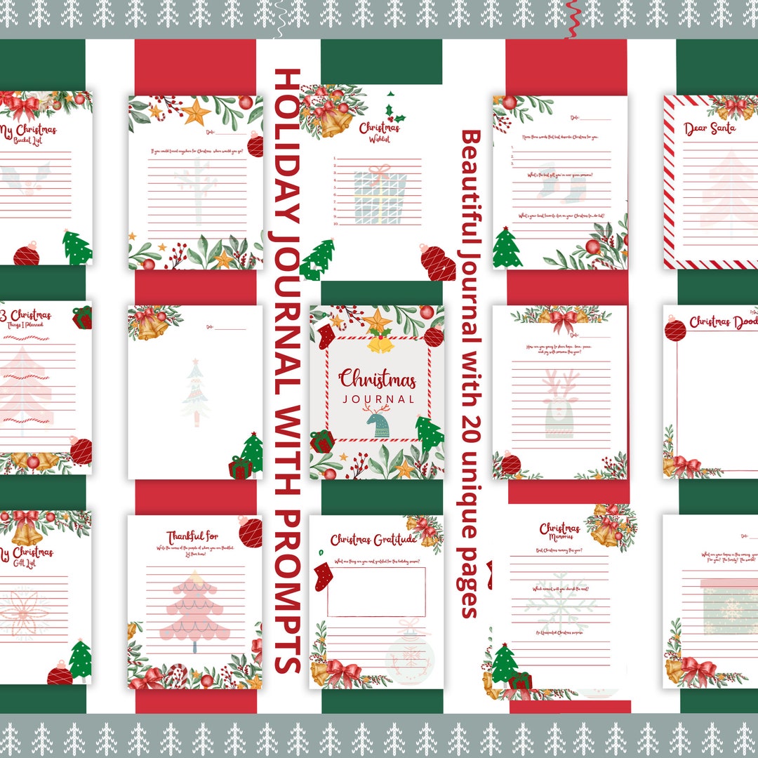 HOLIDAY BUNDLE SAVINGS!! | Beautiful Holiday Christmas Planner ...