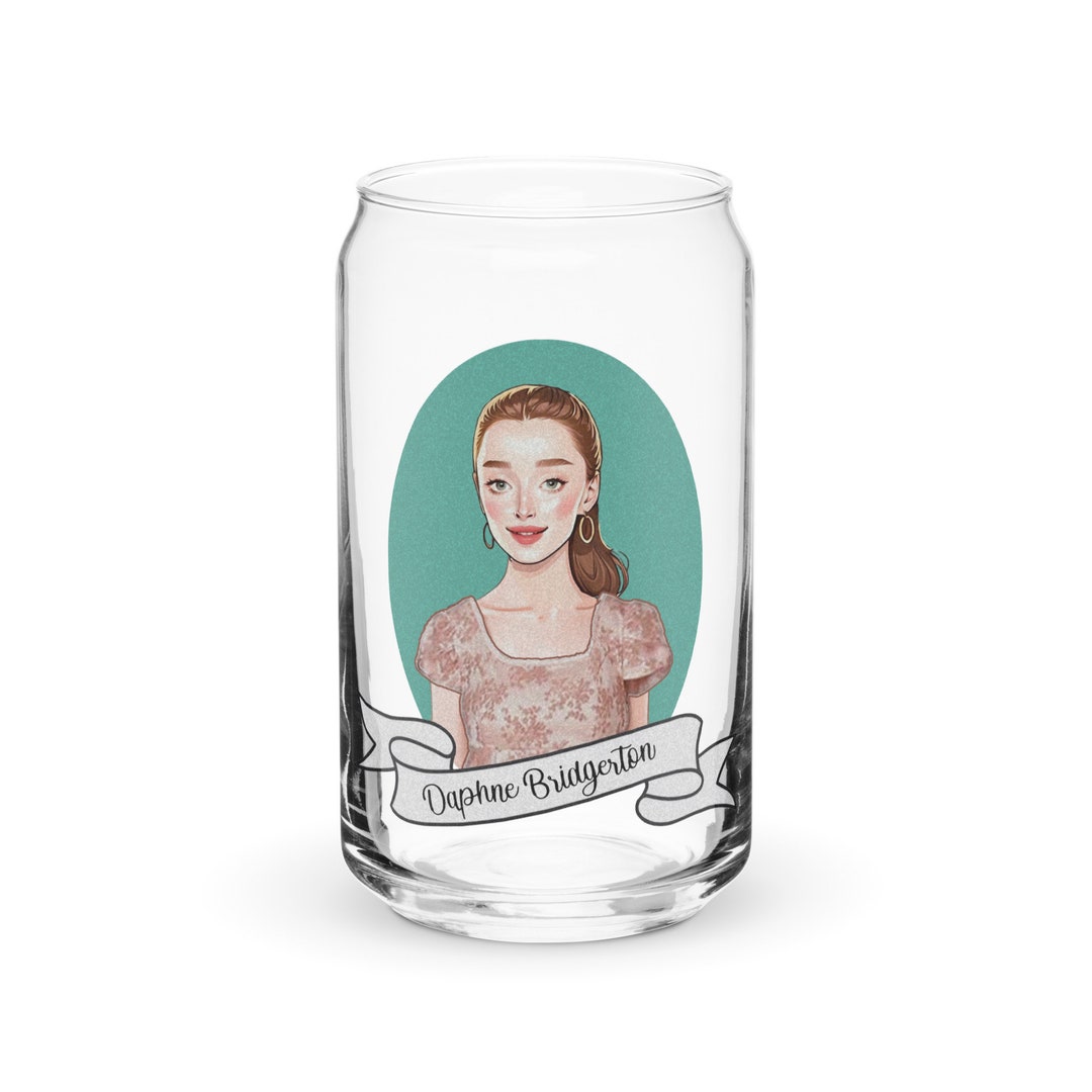 Daphne Bridgerton Can-shaped Glass - Etsy