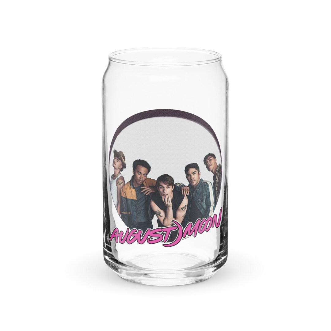 August Moon Band Can-shaped Glass - Etsy