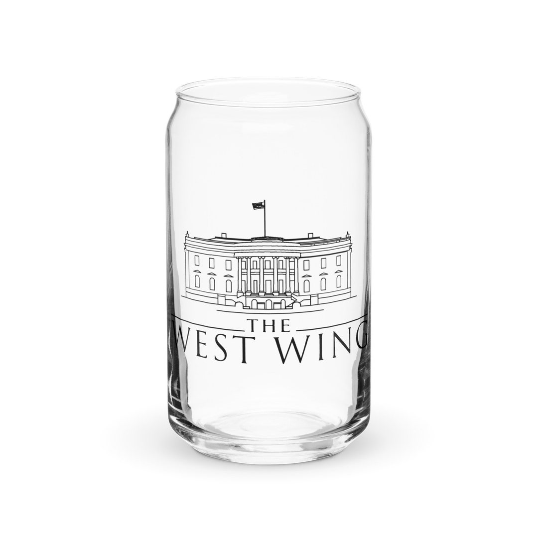 The West Wing White House Can-shaped Glass - Etsy