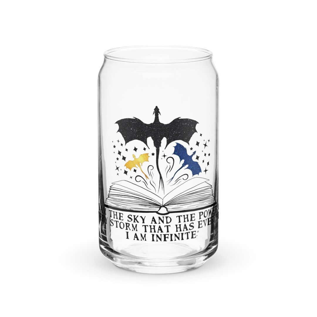 Fourth Wing Quote Can-shaped Glass - Etsy