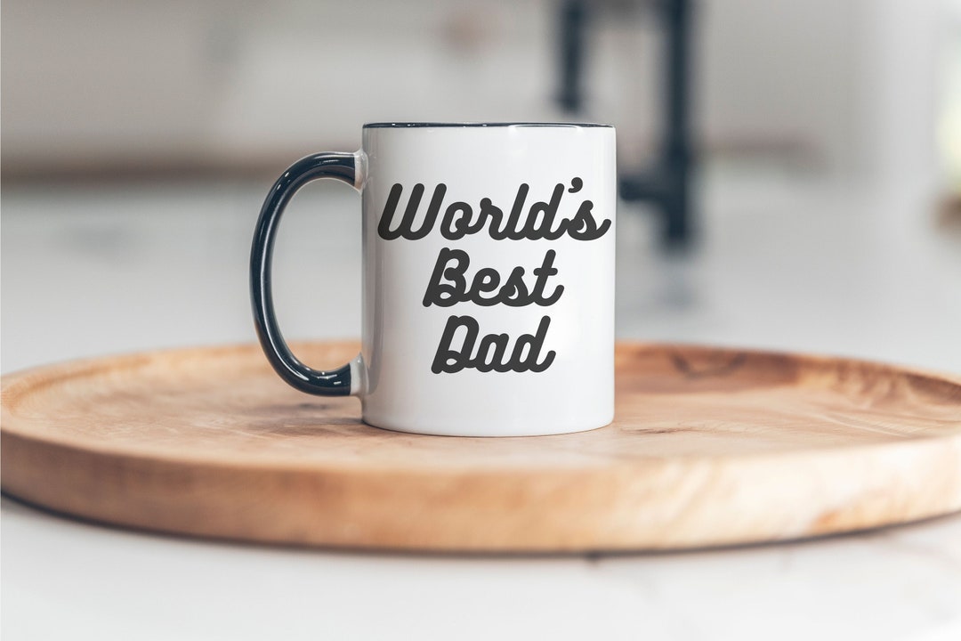 World's Best Dad Mug Best Dad Mug, Dad Coffee Mug, Worlds Best Dad ...