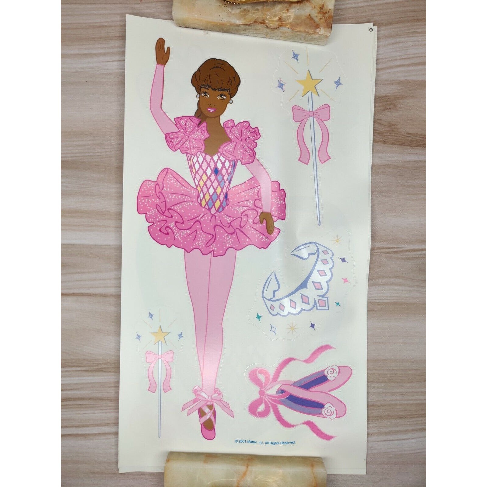 Vintage 2000 Barbie Jumbo Wall Stick-ups Wall Decals New Girly - Etsy