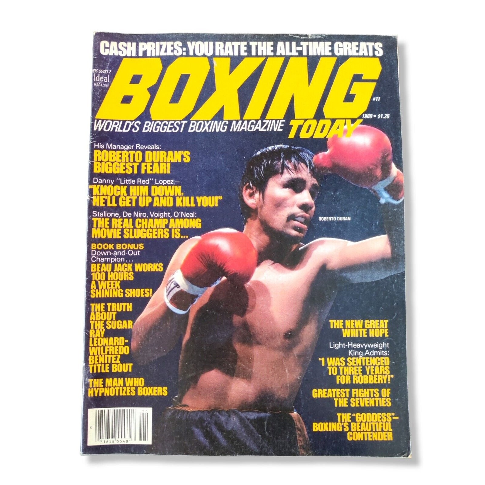 Boxing Today Magazine January 1980 Roberto Duran Sugar Ray - Etsy