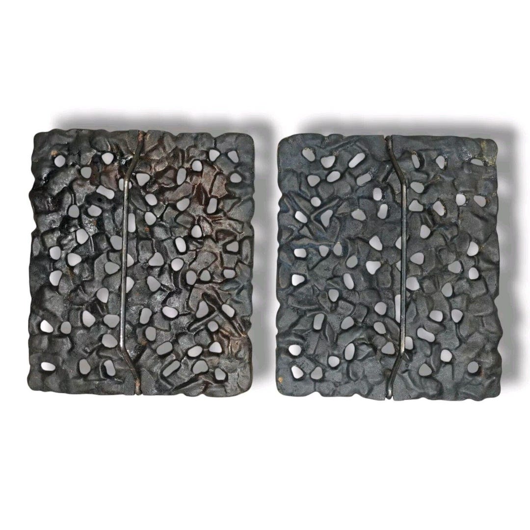 Jenn Air Range 2 Cast-iron Lava Rock Grill Plates Grates With Handle - Etsy