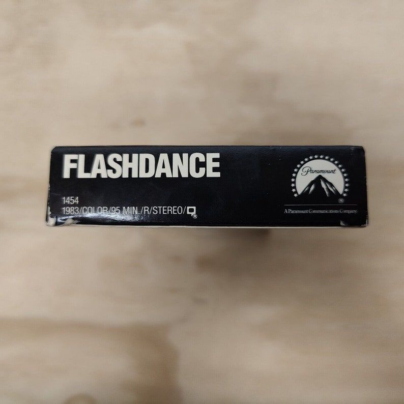 Flashdance VHS Tape Paramount Watermarks New Sealed 1983 Jennifer Beals ...