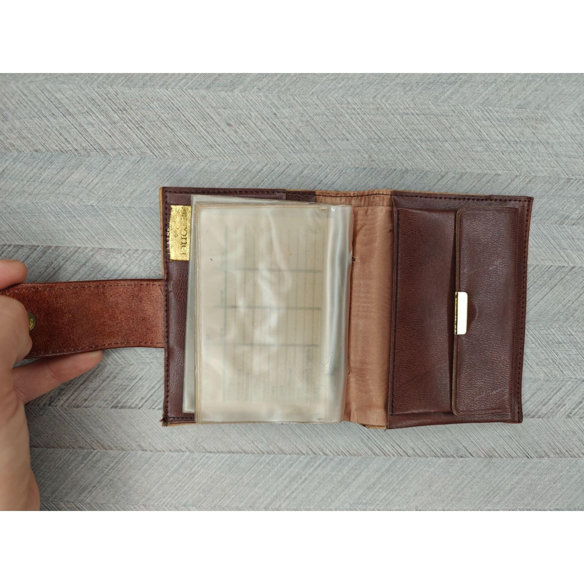 Vintage Baronet Women's Cork Leather Wallet Snap Closure Bifold - Etsy