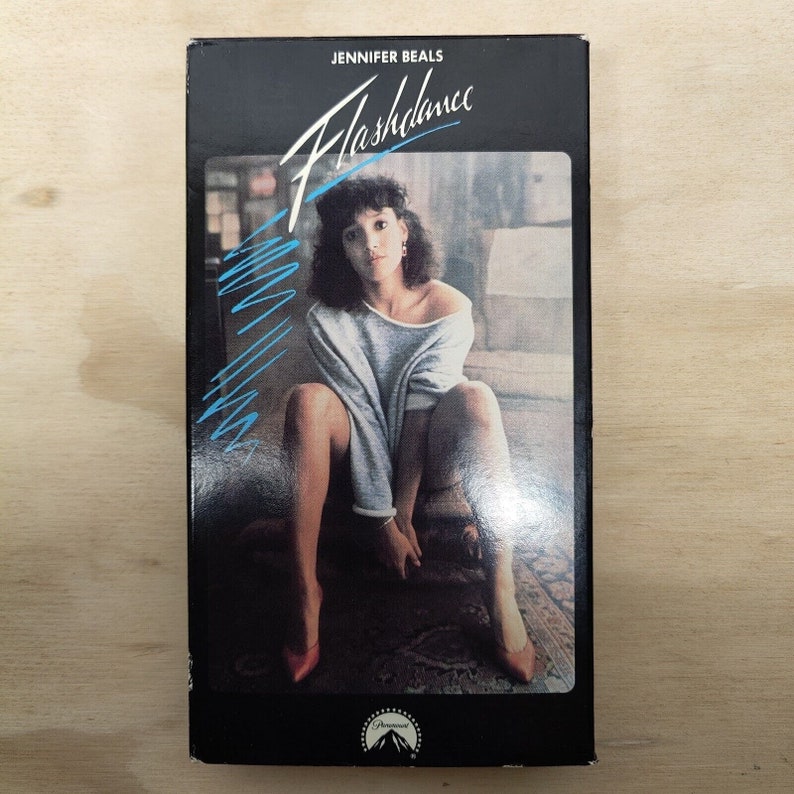 Flashdance VHS Tape Paramount Watermarks New Sealed 1983 Jennifer Beals ...