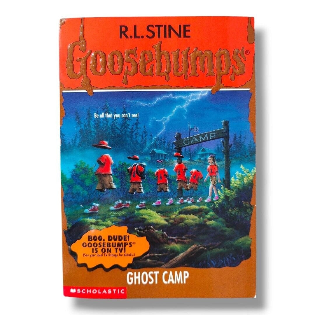 Goosebumps RL Stine #45 Ghost Camp First 1st Printing 1996 - Etsy