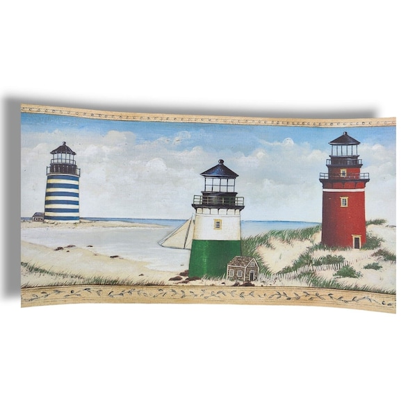 Lighthouse Wallpaper Border - Etsy