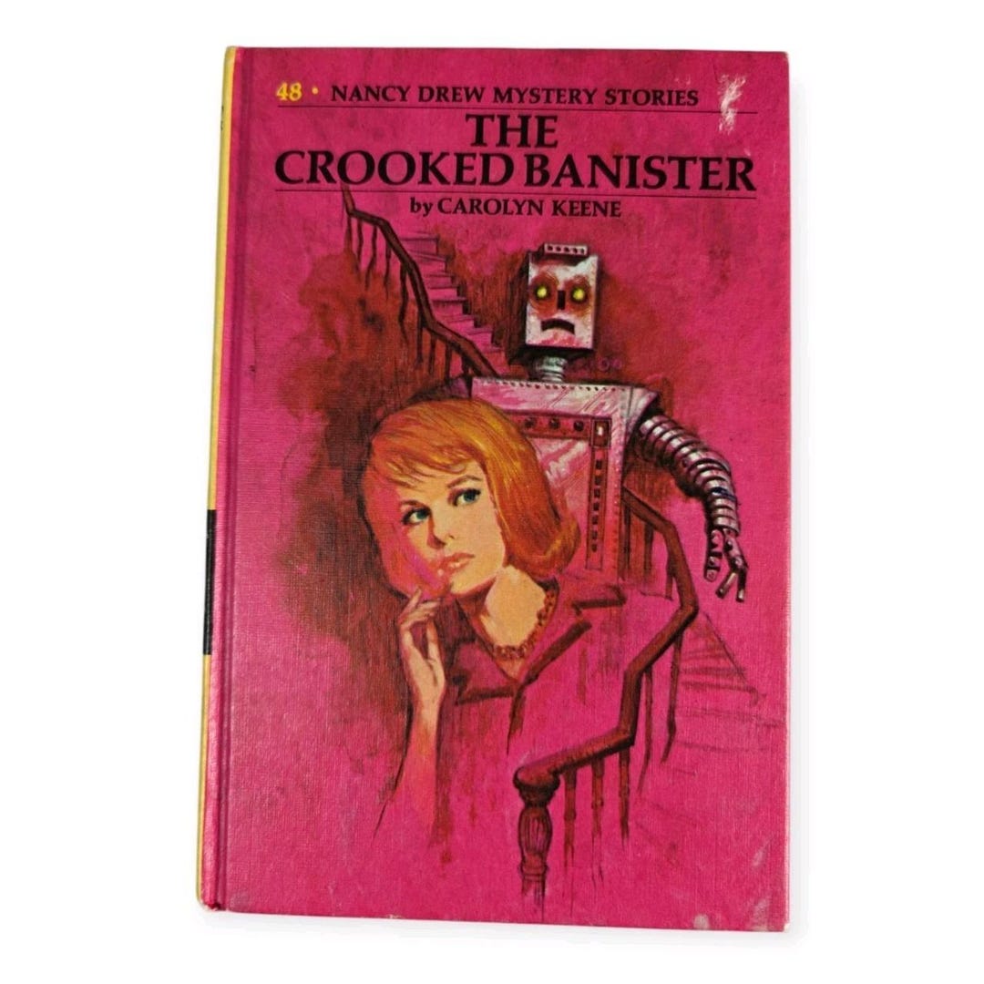 Nancy Drew #48 the Crooked Banister Hardcover 1971 Carolyn Keene ...