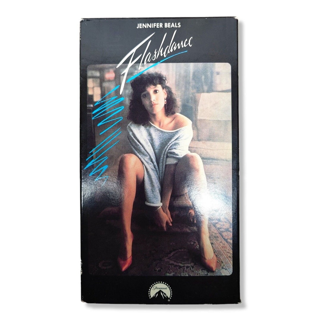 Flashdance VHS Tape Paramount Watermarks New Sealed 1983 Jennifer Beals - Etsy