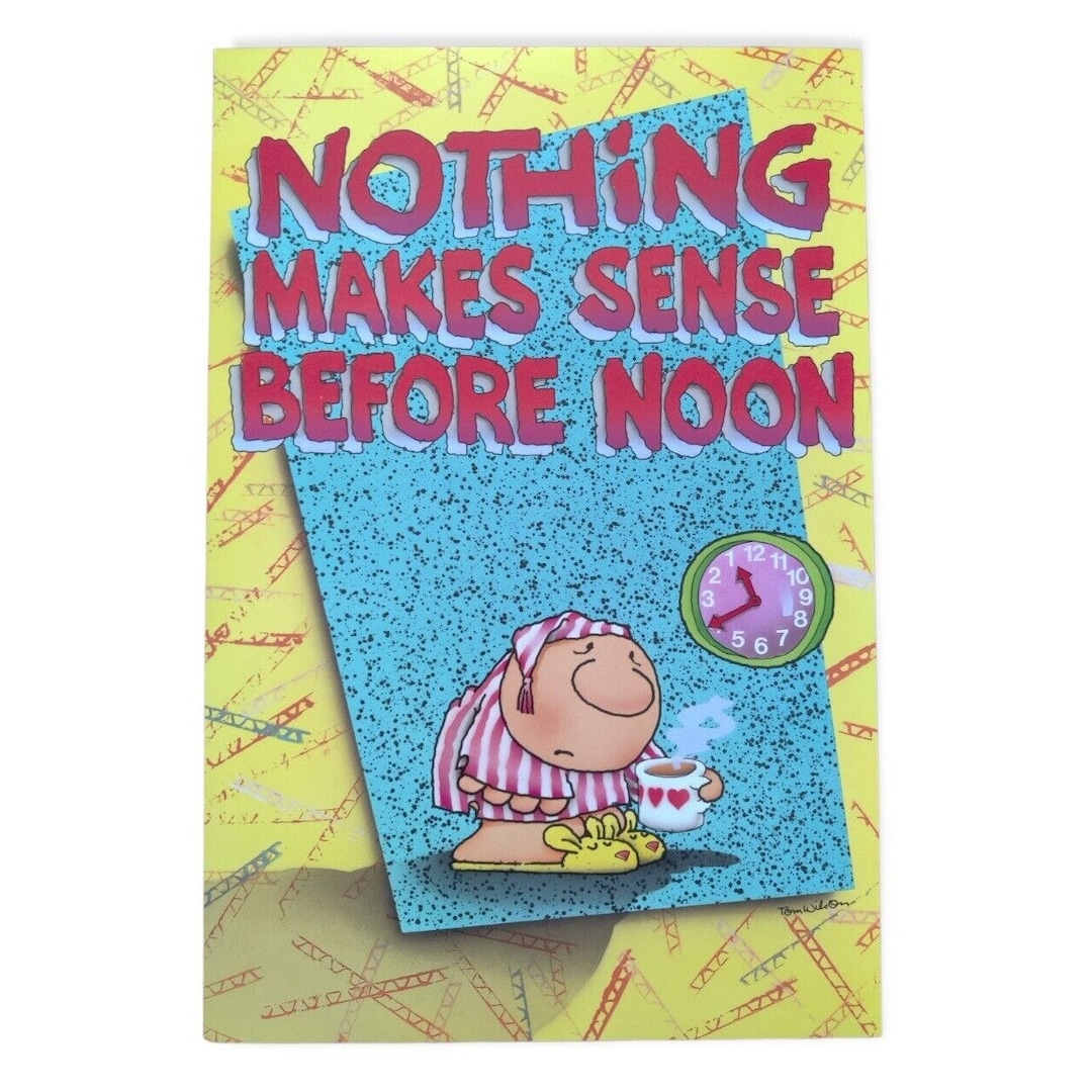 Vintage Ziggy Poster 13.5” X 9" 1990 Office Motivational Humor Comics ...