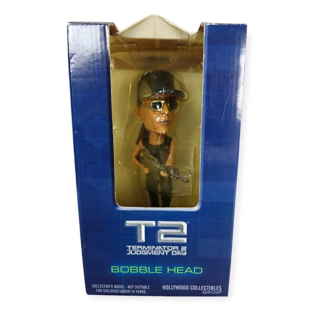 Hollywood Collectibles Terminator 2 Sarah Connor Bobblehead Nodder ...