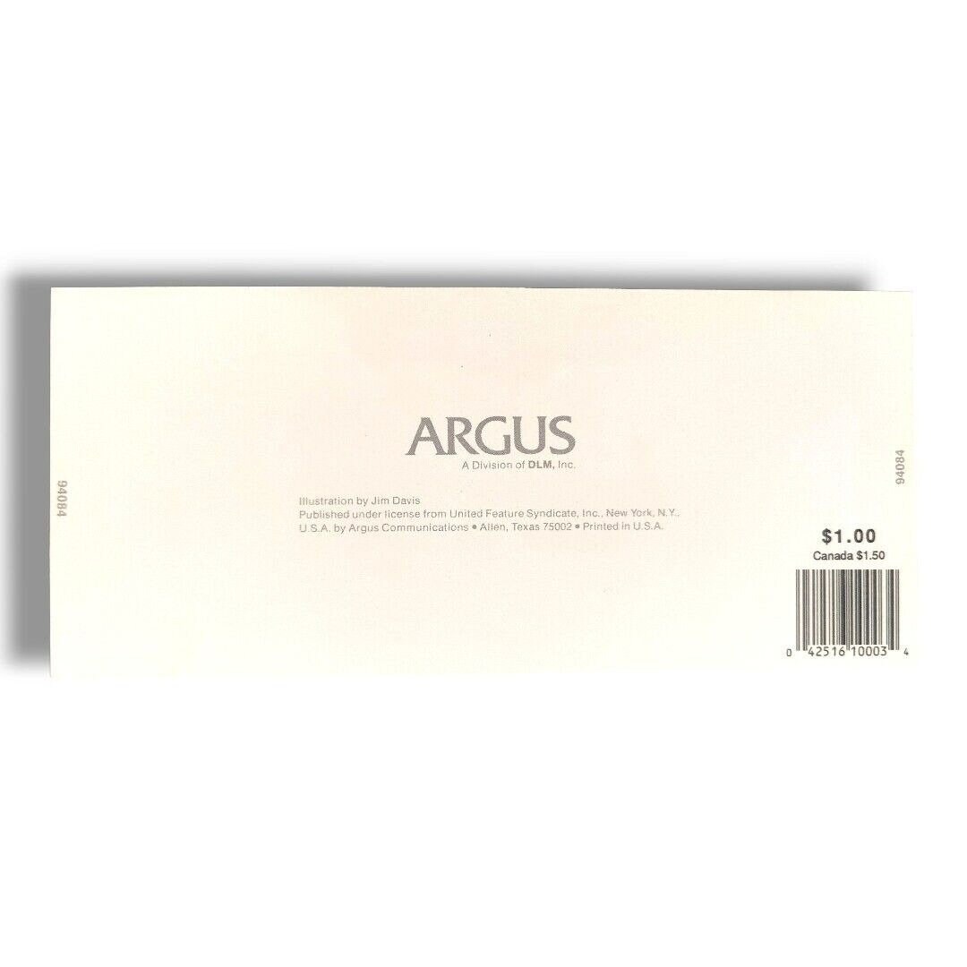 Vintage Garfield Poster 9x4 Office Classroom Motivational Humor Jim ...