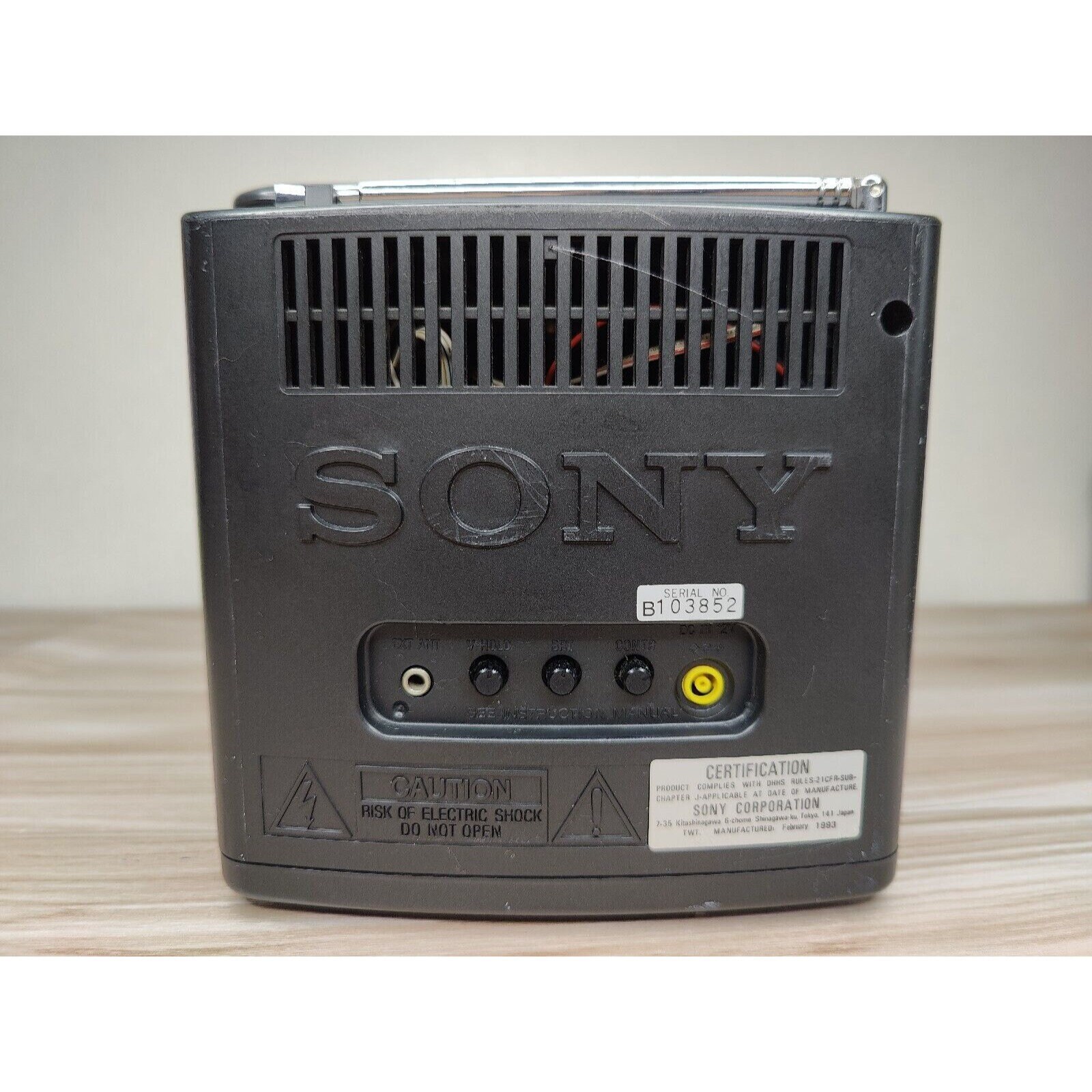 Vintage Sony Mega Watchman Walkman Portable TV Am/fm Radio - Etsy