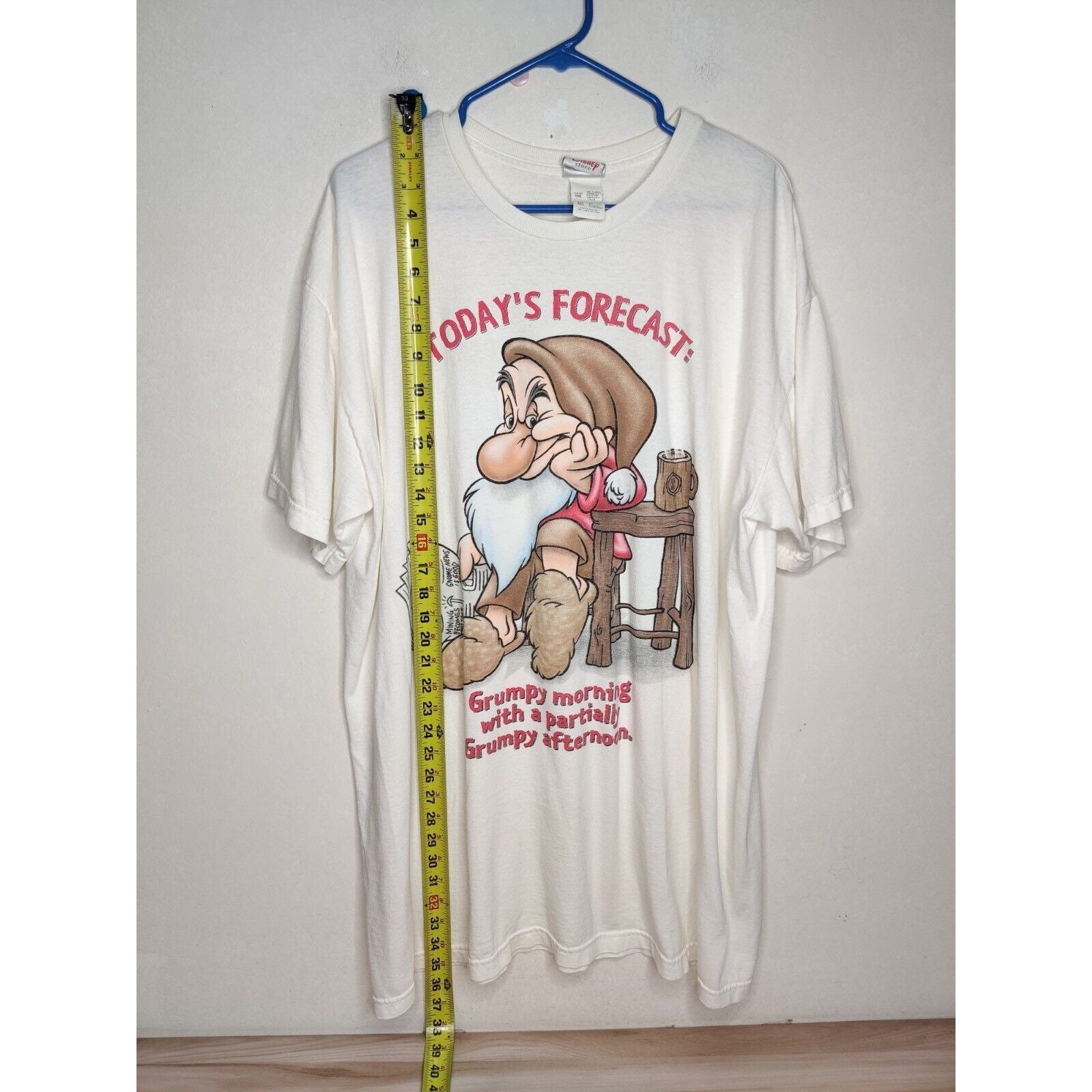 Vintage 90s Walt Disney Grumpy T-shirt Men's Women's Unisex Vintage 90s Walt Disney Grumpy T-shirt Men's Women's Unisex