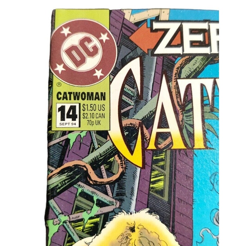 Catwoman 14 Zero Hour DC Comics September 1994 Duffy Balent Smith - Etsy